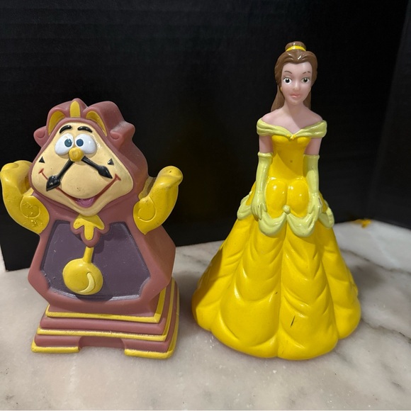 Disney | Toys | Vintage Disney Beauty And The Beast Pizza Hut Belle ...